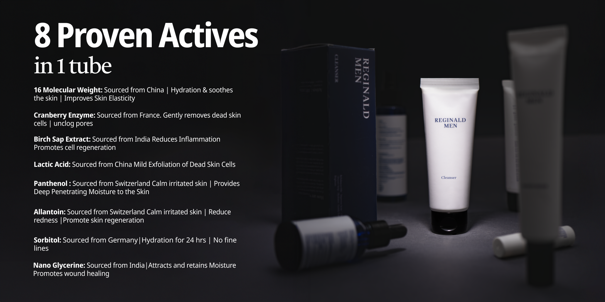 Apollo - Hydrating Face & Beard Wash - Reginald Men