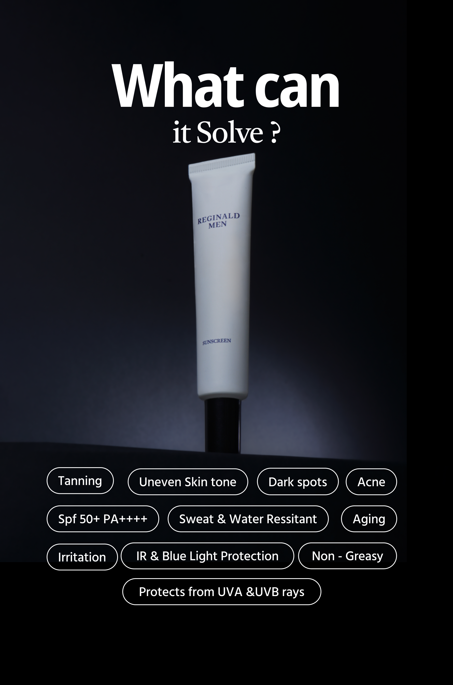 Helios - Best Sunscreen for Men | Reginald Men Sunscreen for Protection