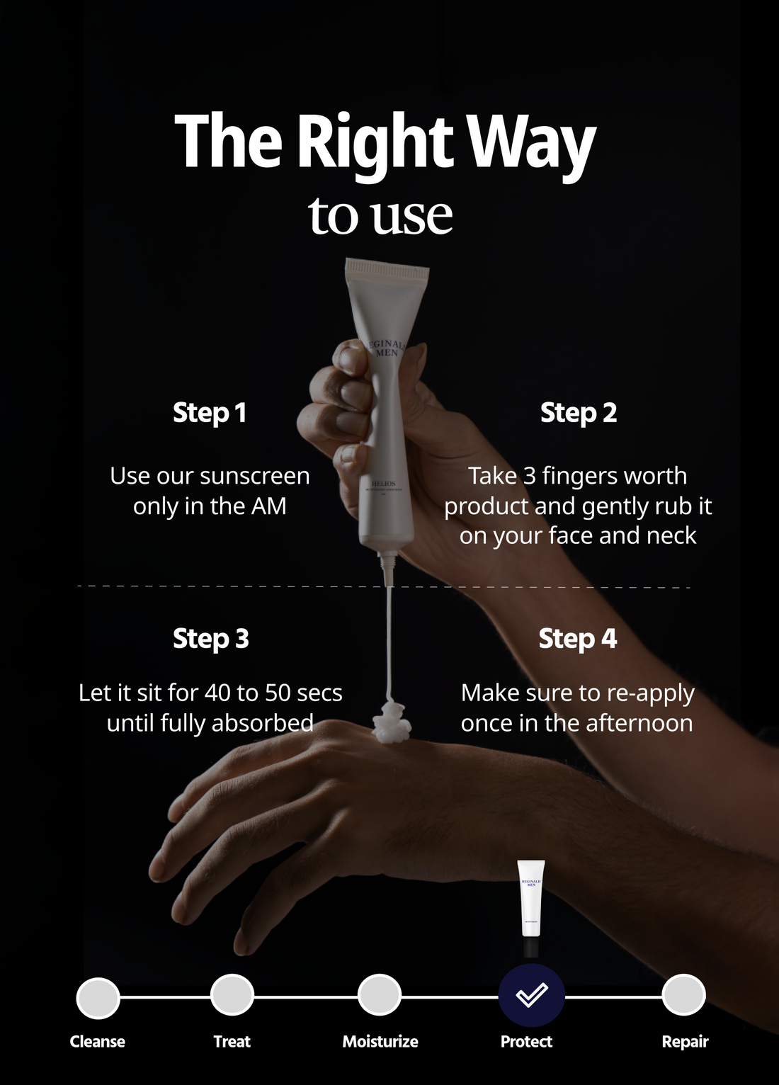 Helios - Best Sunscreen for Men | Reginald Men Sunscreen for Protection