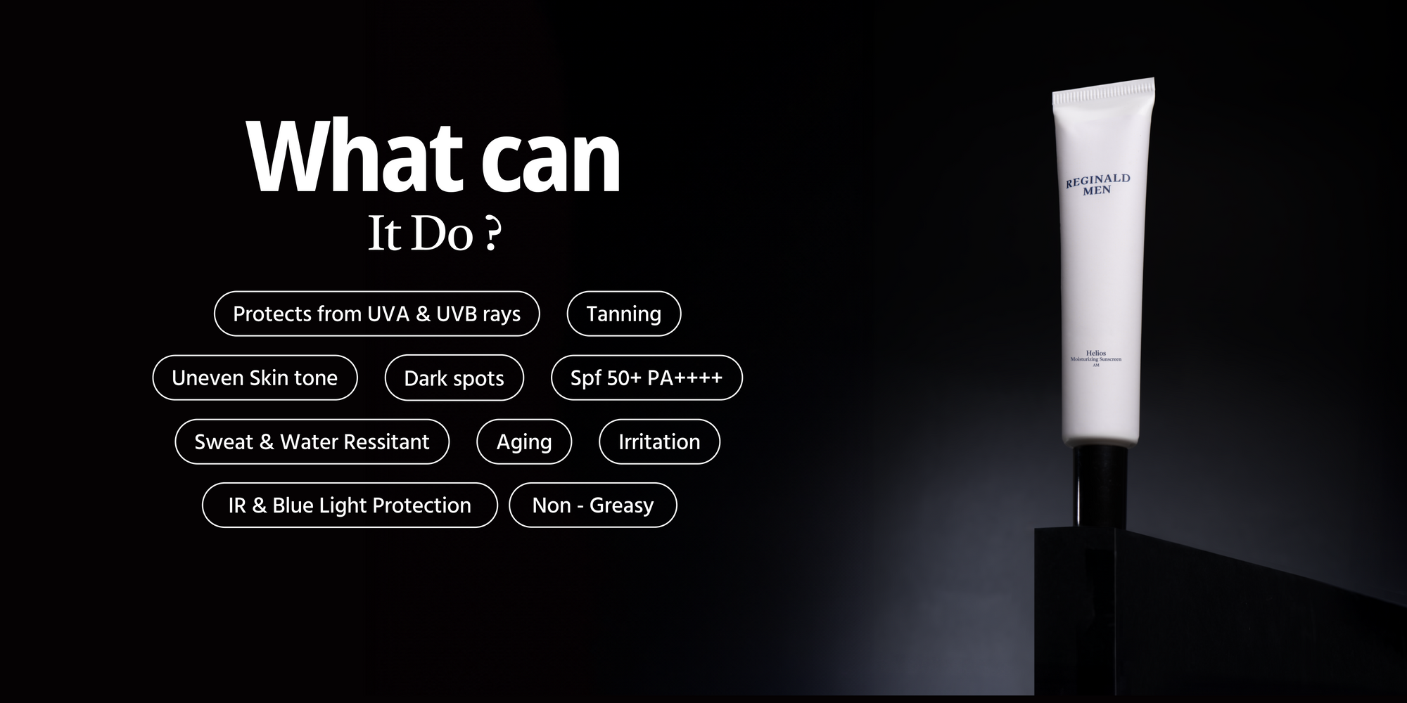 Helios - Best Sunscreen for Men | Reginald Men Sunscreen for Protection