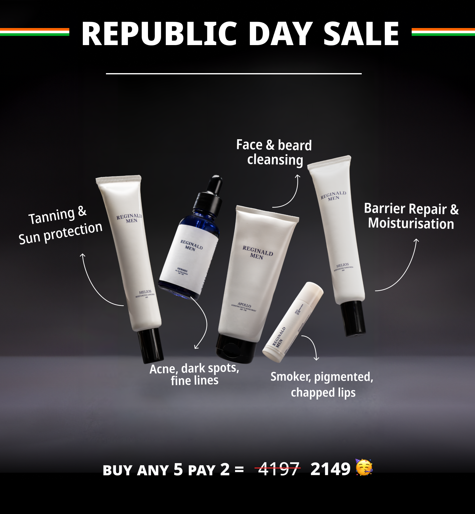 Apollo - Best Face Wash for Men Oily Skin | Reginald Men Skincare