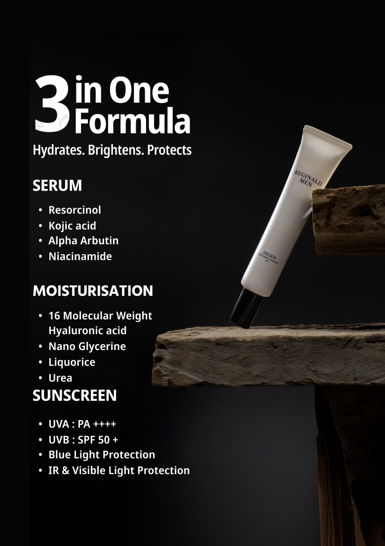 Helios - Moisturizing Sunscreen 3-combo – Reginald Men