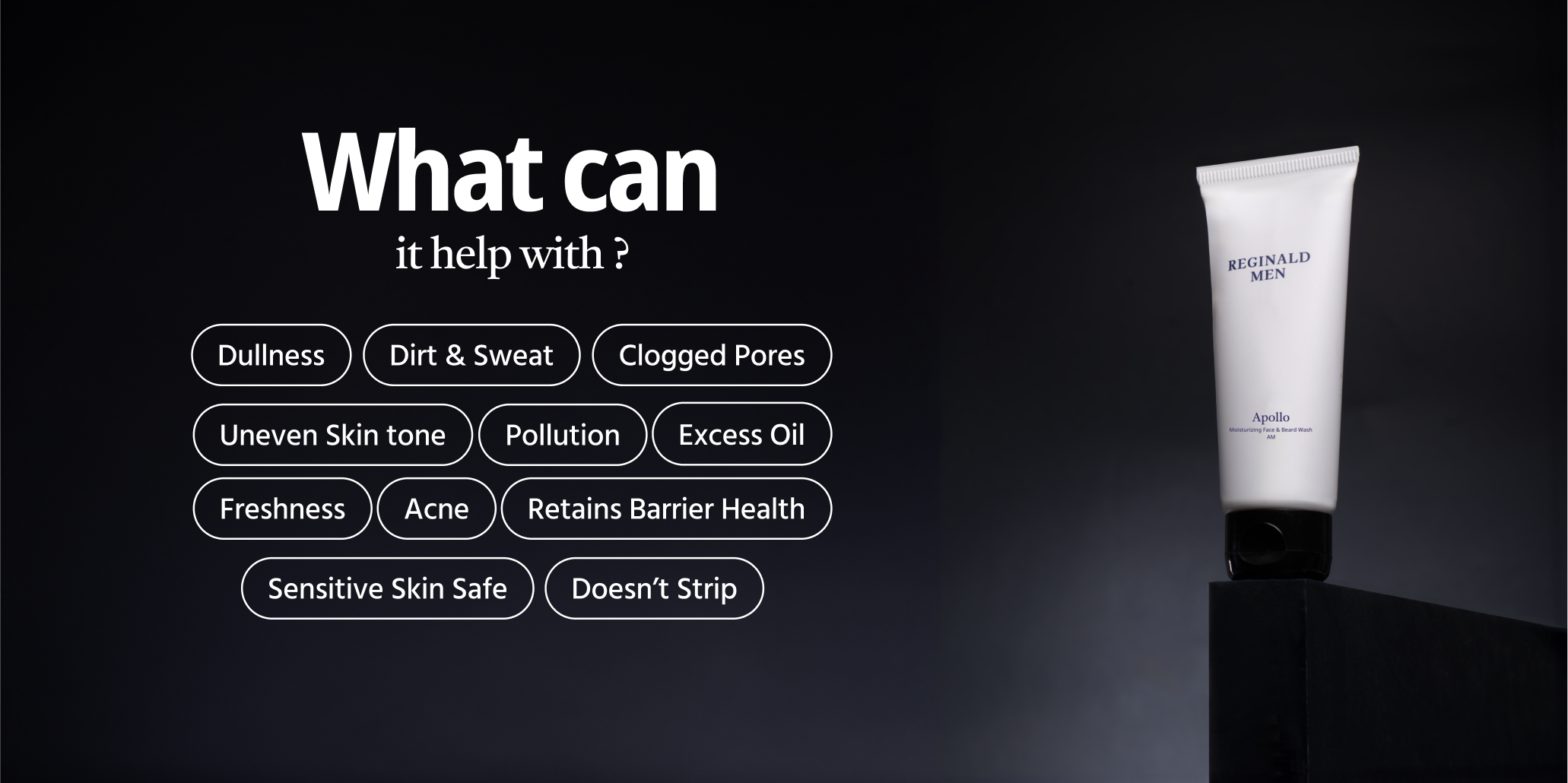 Apollo - Hydrating Face & Beard Wash - Reginald Men